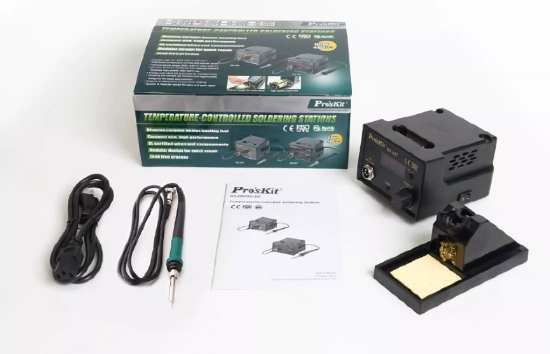 PRO'S KIT TEMPERATURE CONTROLLED DIGITAL SOLDERING STATION