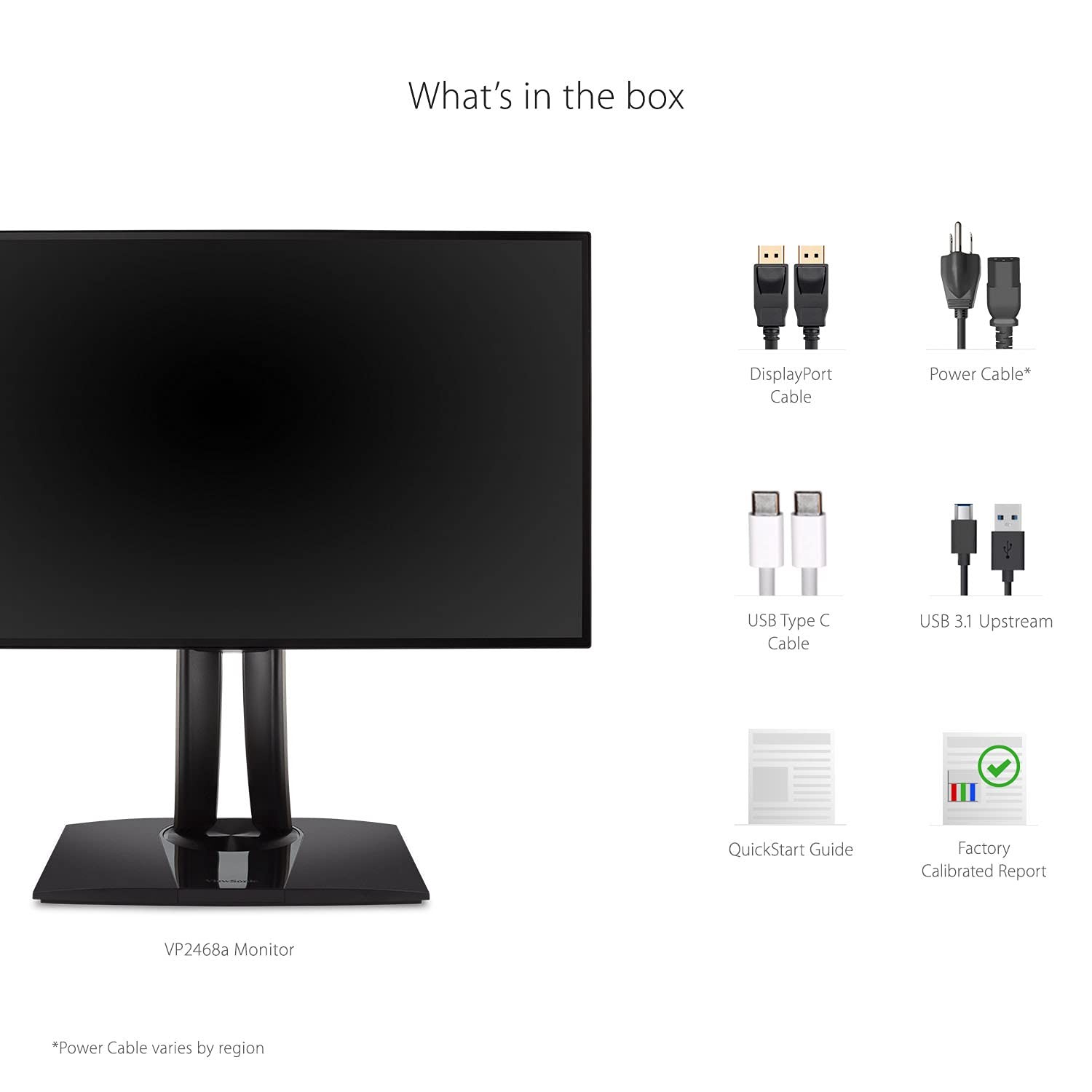 ViewSonic VP2768a ColorPro 27 Inch 1440p IPS Monitor