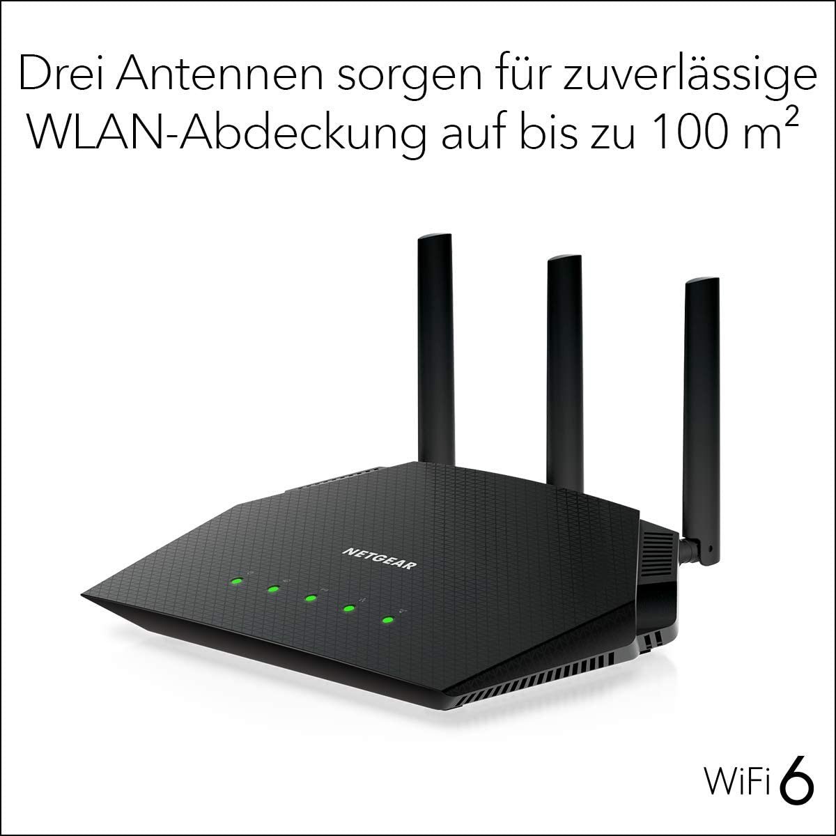 Netgear Nighthawk RAX10 AX1800 4- Stream Wifi 6 Router