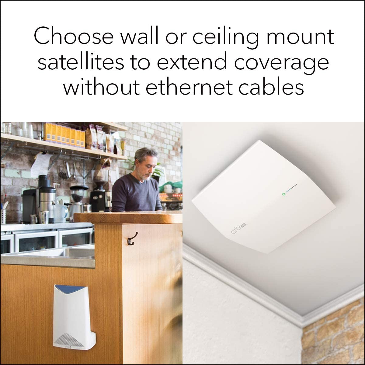 Netgear SRC60-100EUS Orbi Pro AC3000 Ceiling Mount Add-on Sa