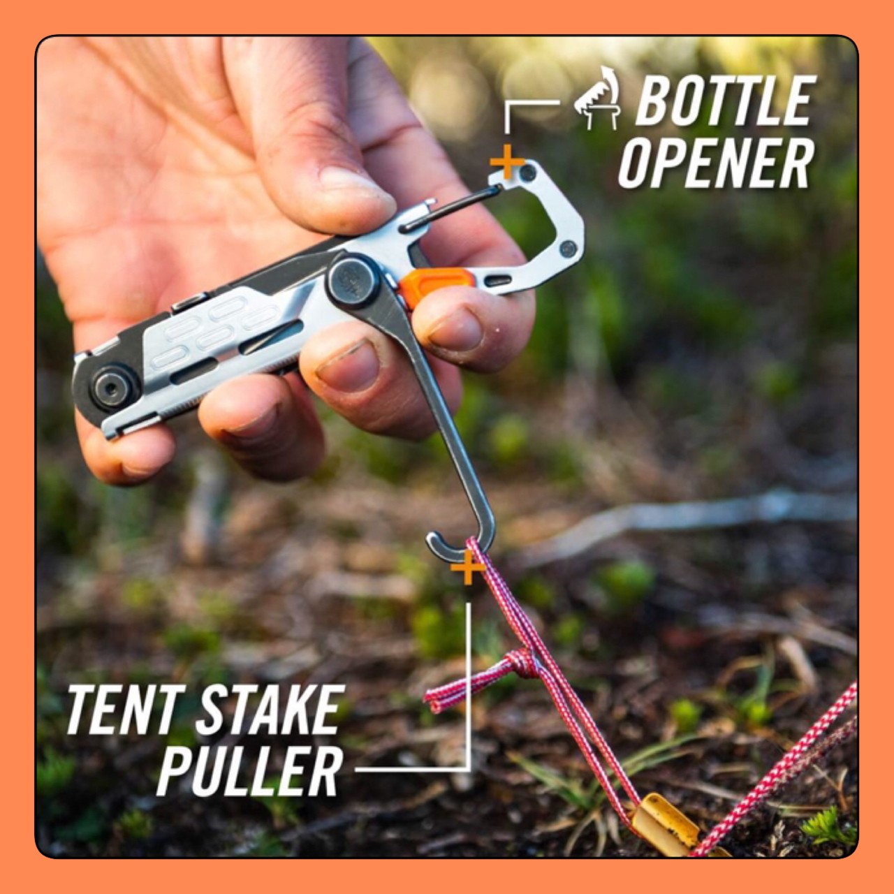 Gerber Stake Out Camp Tool (11 Tools )