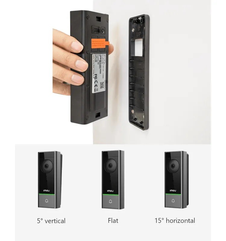 IMOU DB60 KIT 2K 5MP WIRELESS DOORBELL KIT