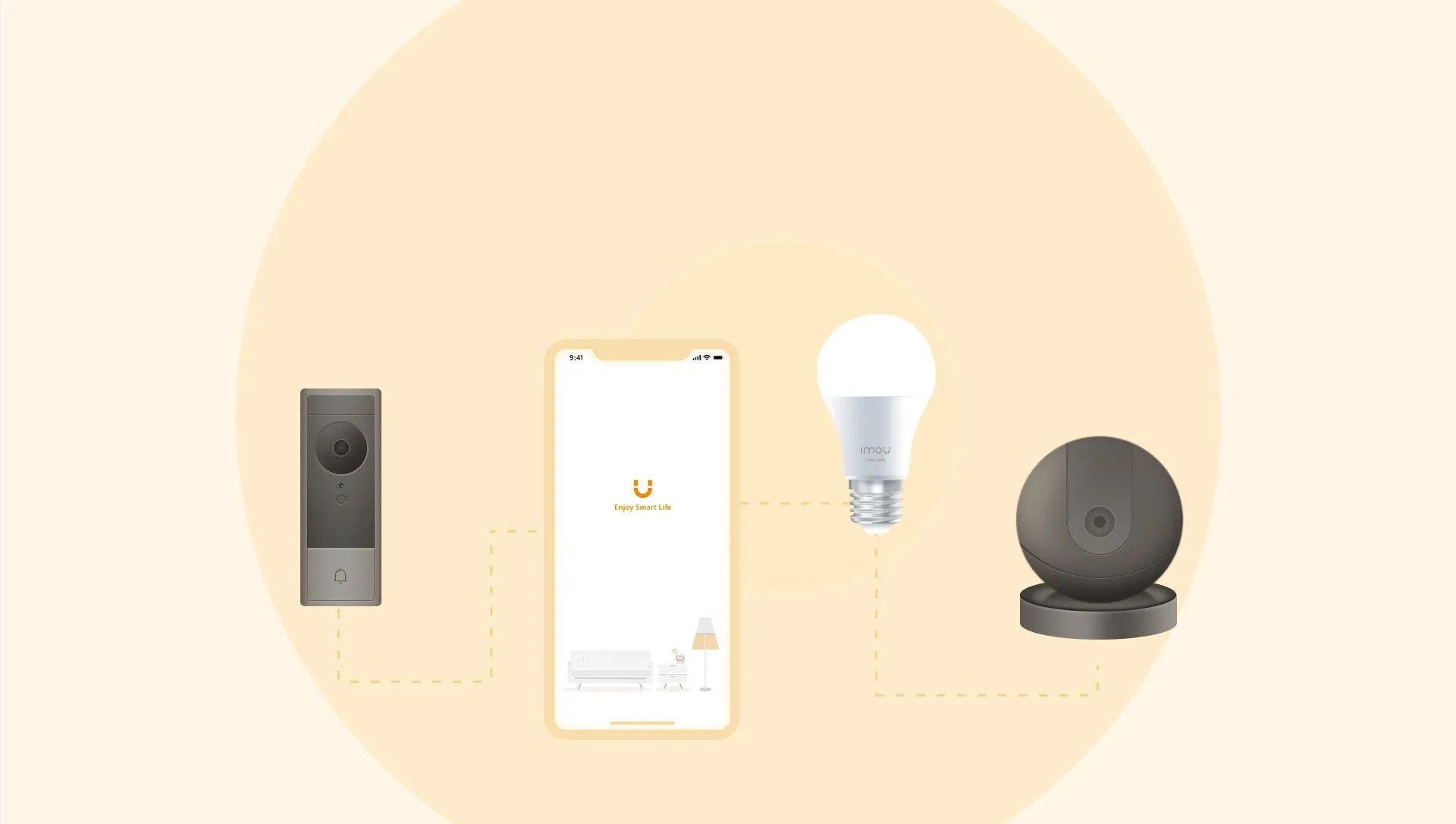 IMOU B5 SMART WIFI MULTICOLOUR LIGHT BULB A60/E27