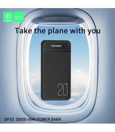 VDENMENV FAST CHARGE 20000MAH POWER BANK DP10 (WHITE COLOR)