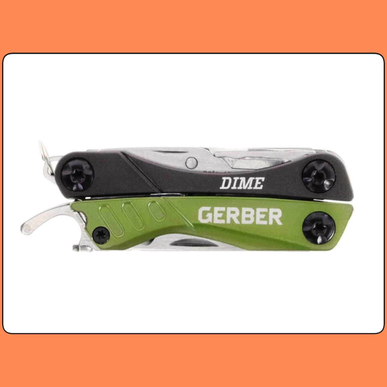 Geber Dime Multi Tool ( 12 Tools ) Green