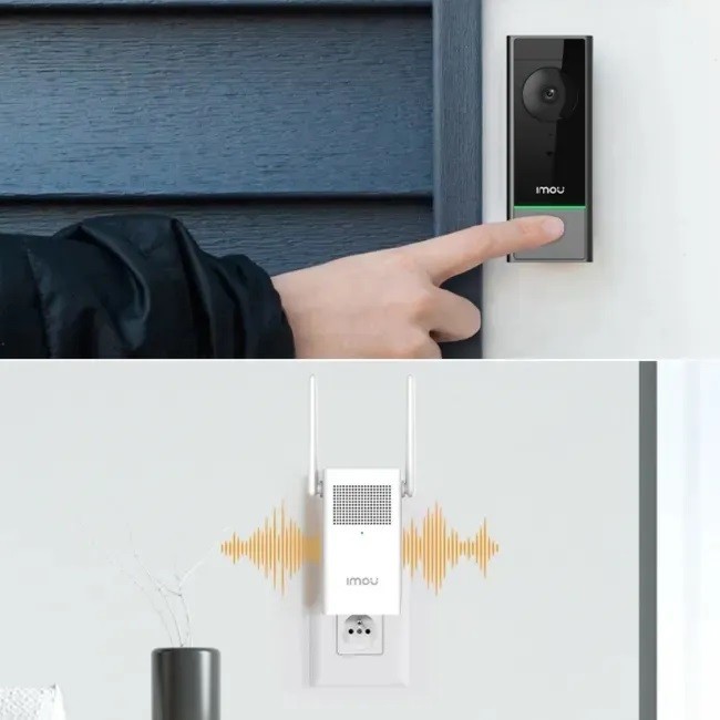 IMOU DB60 KIT 2K 5MP WIRELESS DOORBELL KIT