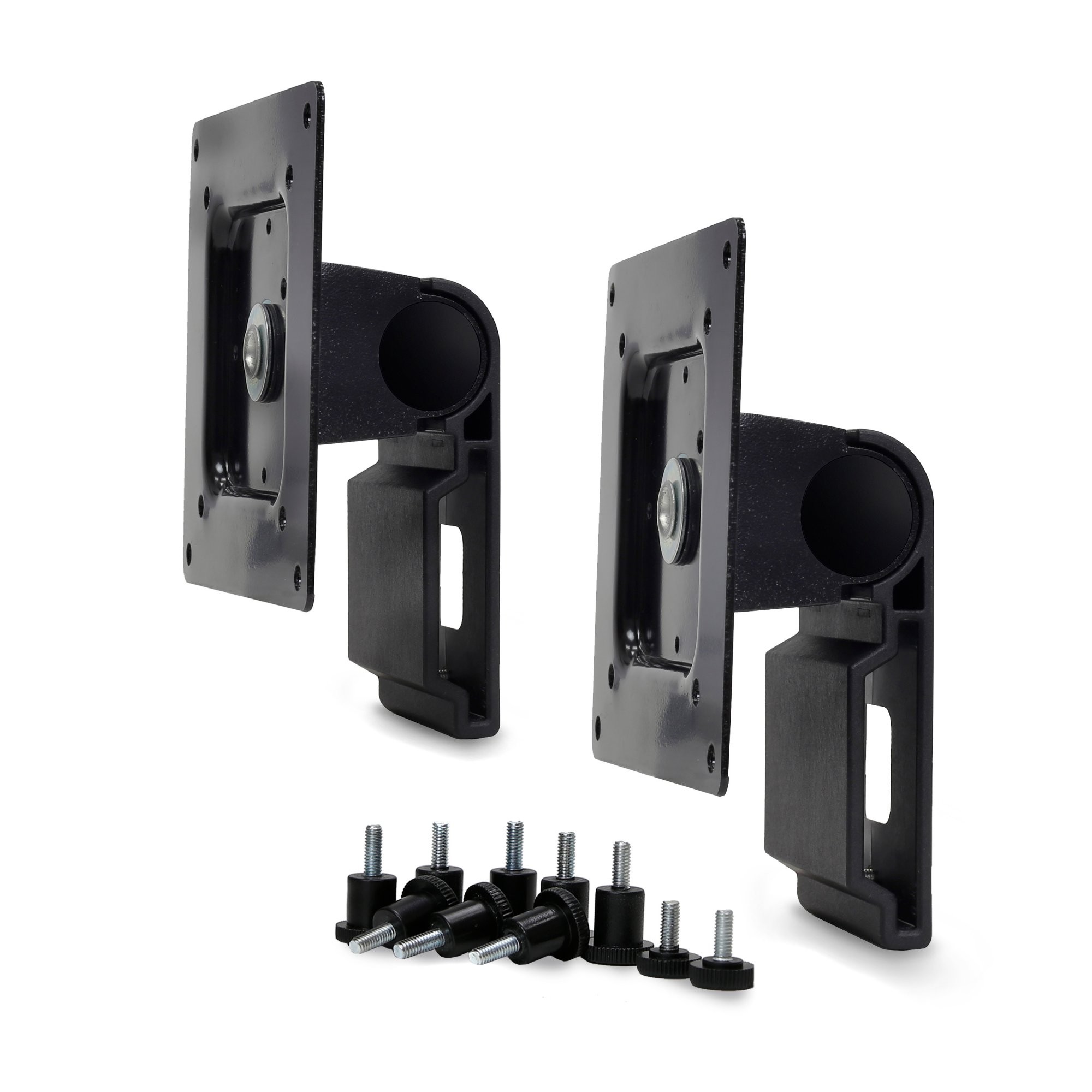 Ergotron 98-062-200 Dual Monitor Tilt Pivot Kit, Black